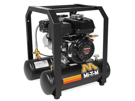 Mi T M 5 Gal Industrial Single Stage Gasoline Air Compressor Gas