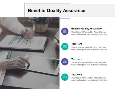 Benefits Quality Assurance Ppt Powerpoint Presentation Model Layout Cpb