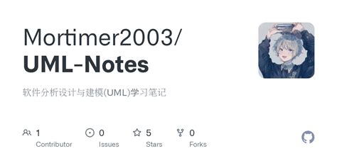 github mortimer2003 uml notes 软件分析设计与建模 uml 学习笔记