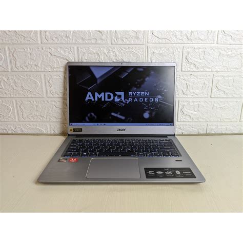 Jual Acer Swift 3 Sf314 Amd Ryzen 5 3500u Ram 8gb Ssd 512gb Vga Radeon