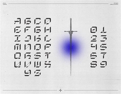 Armory Typeface Fonts Hut