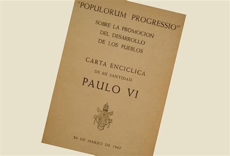 Conferencia Internacional Por El Aniversario De La Populorum Progressio ZENIT Espanol