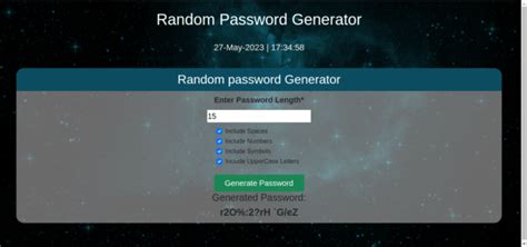 Build A Random Password Generator Flask App In Python Complete With