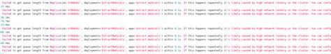 failed to get queue length from replica ray serve ray