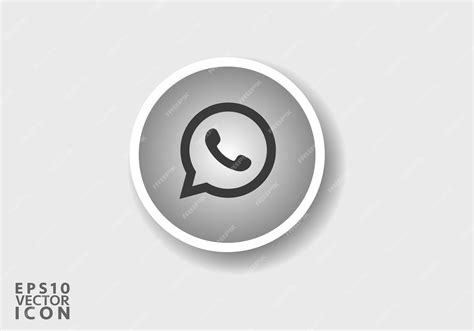 Premium Vector Whatsapp Logo Whatsapp Social Media Icon Logotype