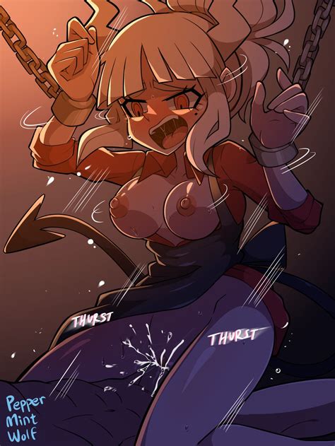 Peppermintwolf Lucifer Helltaker Helltaker Highres 1babe 1girl Apron Blush Breasts