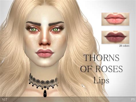 Lips In 20 Colors Found In TSR Category Sims 4 Female Lipstick The