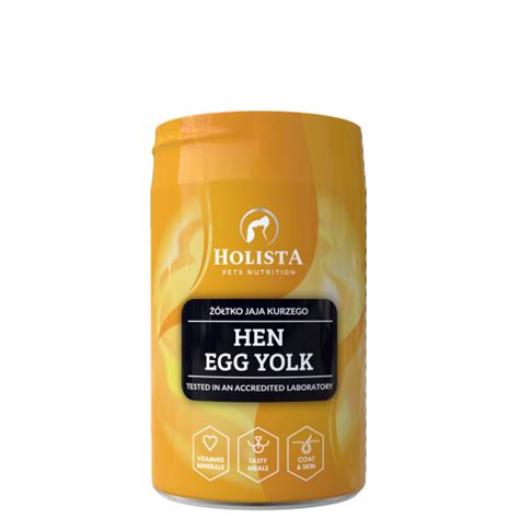 HOLISTA Żółtko Jaja Kurzego 120g PSISMAKI