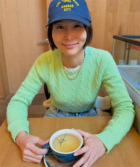 김나영 ♥마이큐가 찍어줬나 남친 앞에서 수줍은 미소