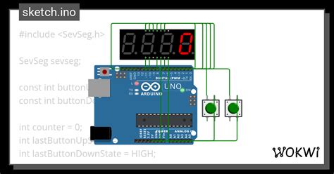sayaç Wokwi ESP32 STM32 Arduino Simulator