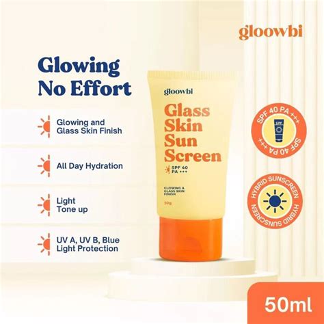 Gloowbi Glass Skin Sunscreen Spf40 Pa