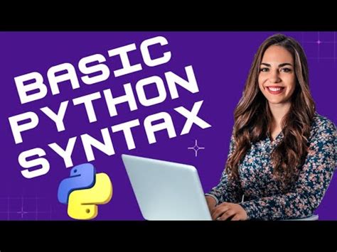 Python Beginner Tutorial 5: Basic Python syntax - YouTube
