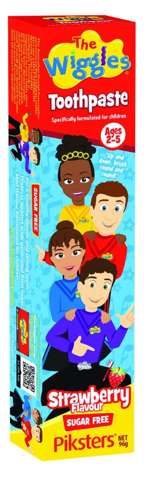 Shop Piksters The Wiggles Toothpaste Strawberry 96g By Piksters
