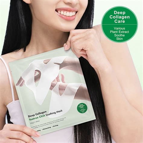 Deep Collagen Soothing Overnight Real Collagen Facial Hydrogel With Low