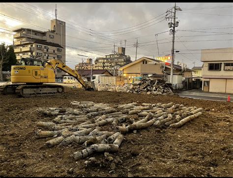 名古屋市守山区地中埋設物撤去工事 解体や