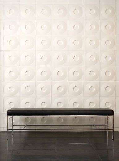 Andy Blick Discus In Matte White By Ann Sacks Wall Tiles Home Decor Vases Dimensional Wall