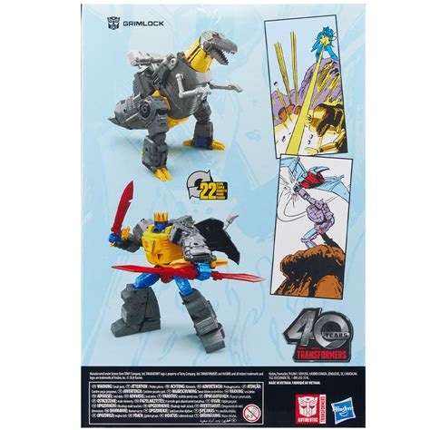 Transformers Generations Comic Edition Grimlock G1 Marvel 40th Swords