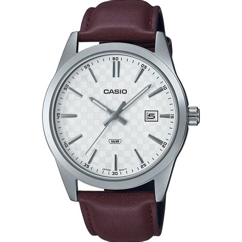 Casio นาฬิกาข้อมือผู้ชาย สายหนัง รุ่น Mtp Vd03 ของแท้ประกันศูนย์ Cmg Shopee Thailand