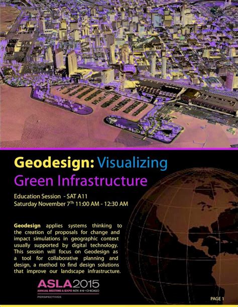 Pdf Geodesign Visualizing Green Infrastructure · Geodesign