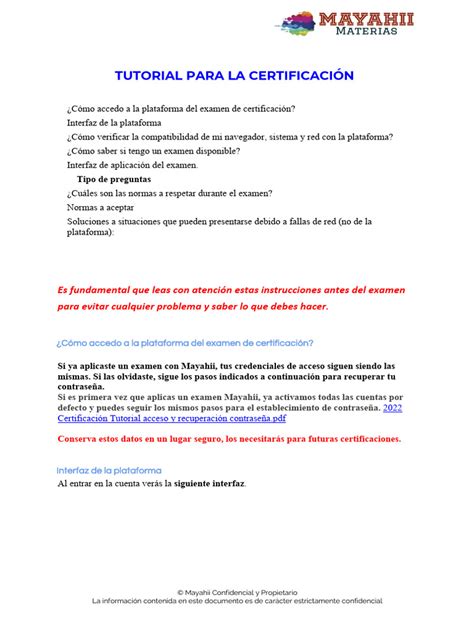 2022 Tutorial Certificación Uvm Mayahii Pdf Contraseña Informática