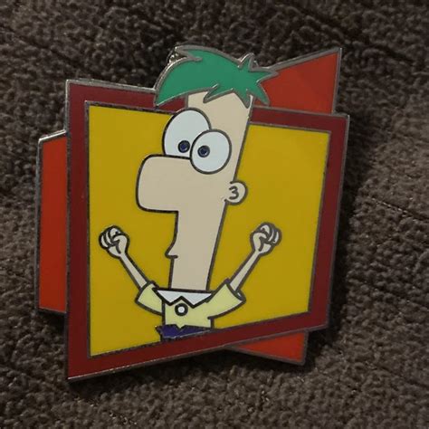 Disney Pin 89608 Phineas And Ferb 4 Pin Starter Set Ferb Only £1918