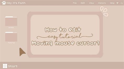 How To Edit Moving Mouse Cursor In Kinemaster🍓easy Tutorial Youtube