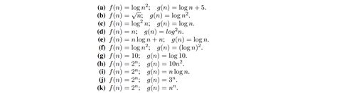 Solved For Each Of The Following Pairs Of Functions Either Chegg