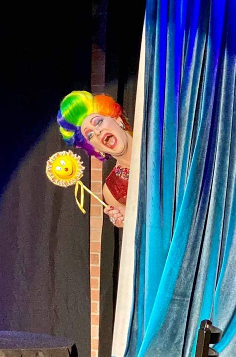 Variety Entertainers Magic Trick Knowing Whether His Audience Wants A Clown Or Ruby In Drag