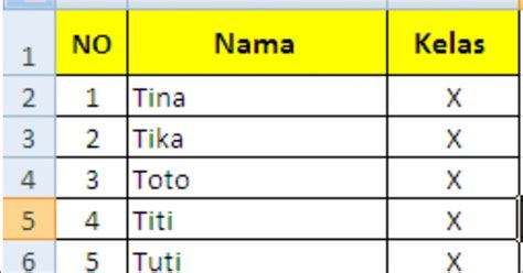 Contoh Soal Dan Pembahasan Tentang Microsoft Excel Kelas 8 Uniquewestern