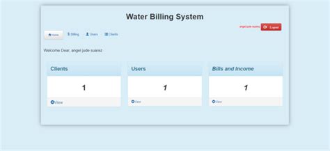 Billing System In Php With Source Code