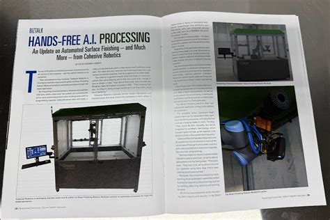 Manufacturing Ai Robotics Cohesive Robotics