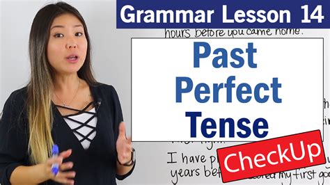 Practice Past Perfect Tense Basic English Grammar Course Check Up