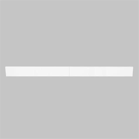 Tjamerican 61 In W X 0 75 In X 4 In Engineered White Marble Bathroom