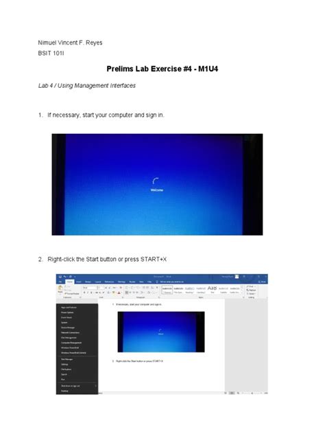 Prelims Lab Exercise 4 M1u4 Download Free Pdf System Software