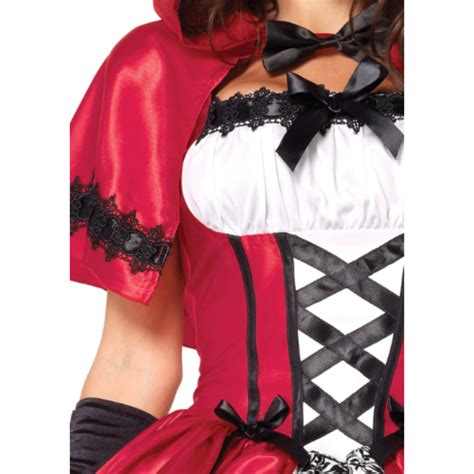 Buy Gothic Red Riding Hood Costume Camouflageca