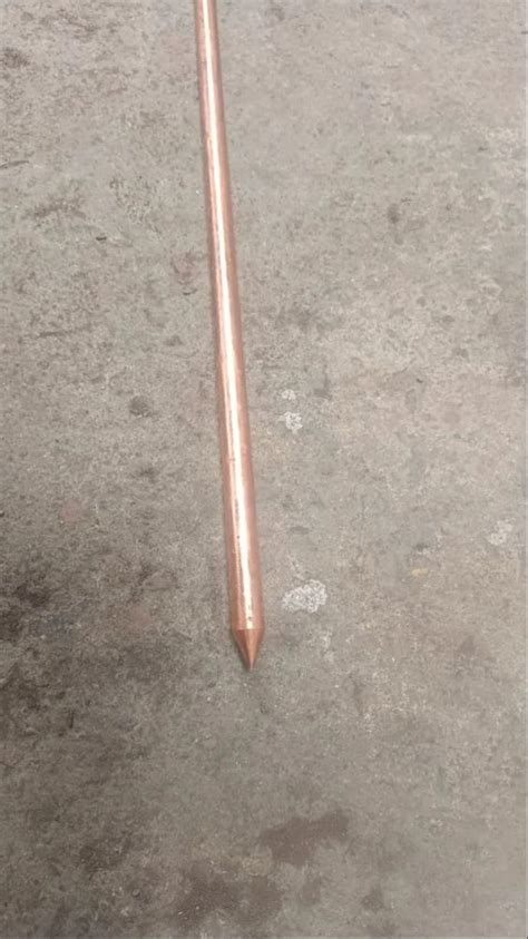 17mm Copper Bonded Solid Earthing Rod At ₹ 280piece In Ankleshwar Id