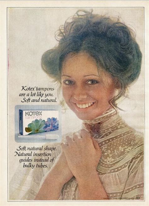 Kotex 1972 R Vintagewomenads