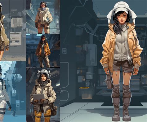 Artstation Spaceship Character Vol 11 4k Reference Image Artworks
