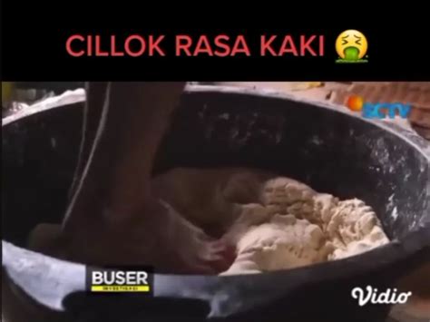 Viral Video Pembuatan Cilok Dengan Diinjak Injak Netizen Cilok Rasa