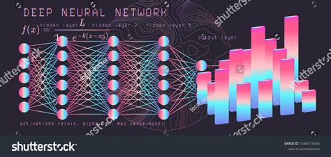 Neural Network Graphic Scheme Charts Graphs Stock Vector Royalty Free 1586571664 Shutterstock
