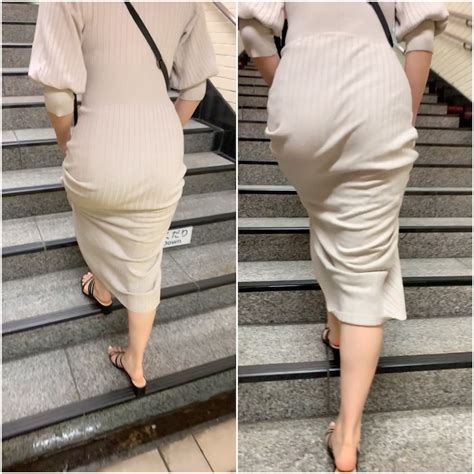 【再販商品です】 No 296「マキシ丈ワンピから映し出されるお尻は超エロい」