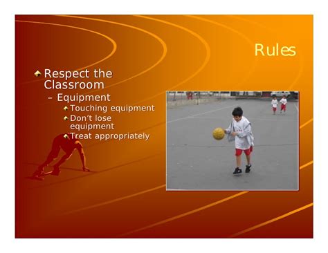 Mr Loftus Pe Class Rules