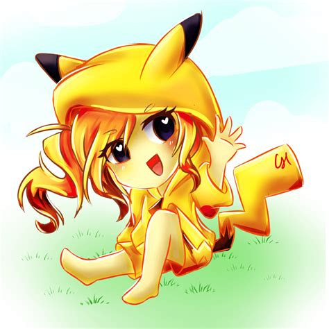 Pikachu Girl Chibi