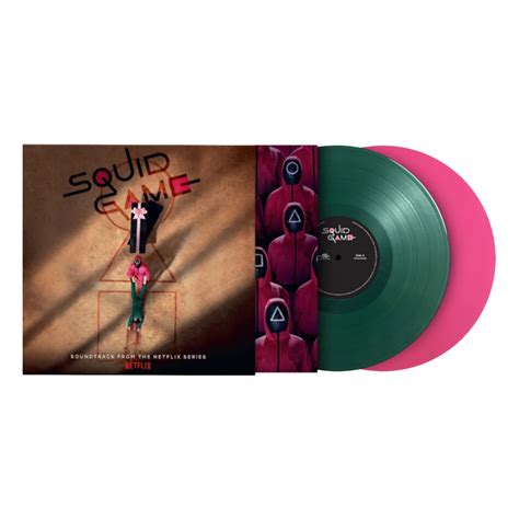 Vinilo Junl Jaeil The Squid Game Ost 2lplimitedgreen And Pink Vin Thrillscl