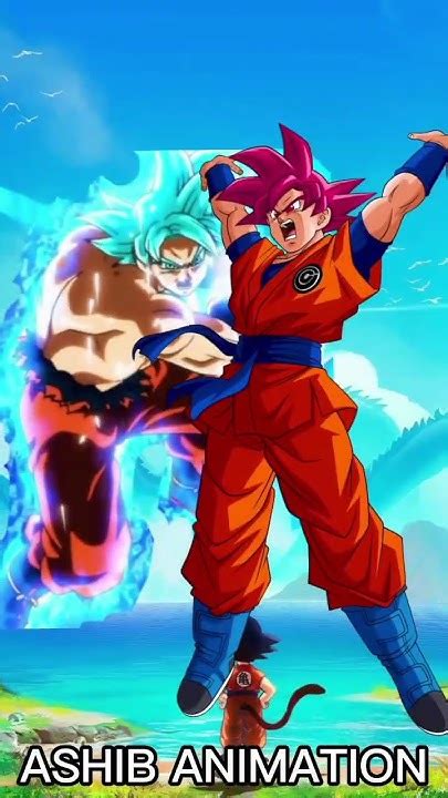 Seraphim Goku Vs Cc Goku 🔥😈 Shorts Viral Dragonball