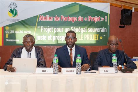 ATELIER DE PARTAGE DU PROJET DE REORIENTATION DE LA POLITIQUE