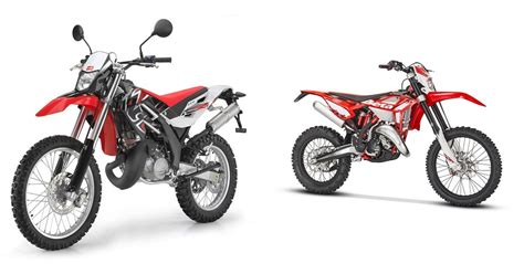 Motorrad Vergleich Aprilia RX 125 2013 Vs Beta RR 125 2T 2021