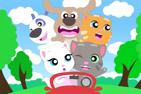 Talking Tom And Friends Minis 2 By Cruckerx On Deviantart