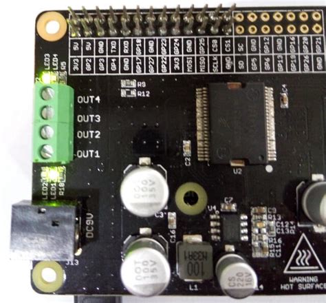 Raspberry Pi Motor Driver Board V1 0