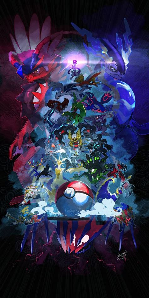 Pin by ally on ポケモン Pokemon rayquaza Cool pokemon wallpapers